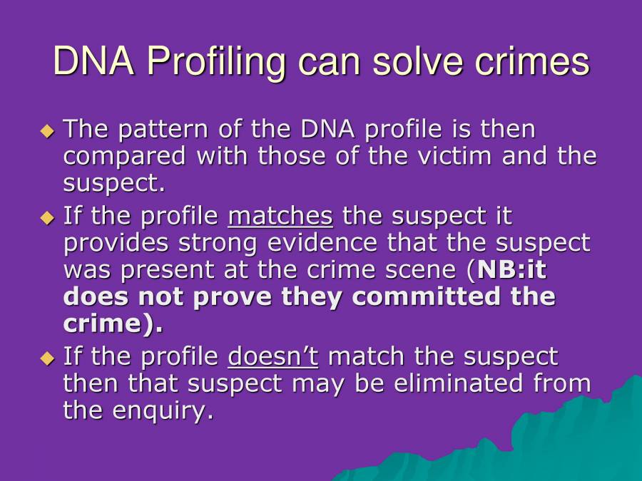 DNA Fingerprinting - PowerPoint Slides - LearnPick India