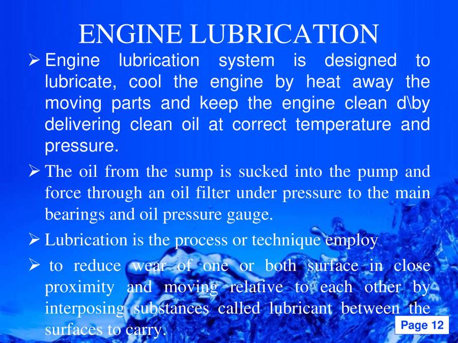 Automobile Engineering - PowerPoint Slides - LearnPick India