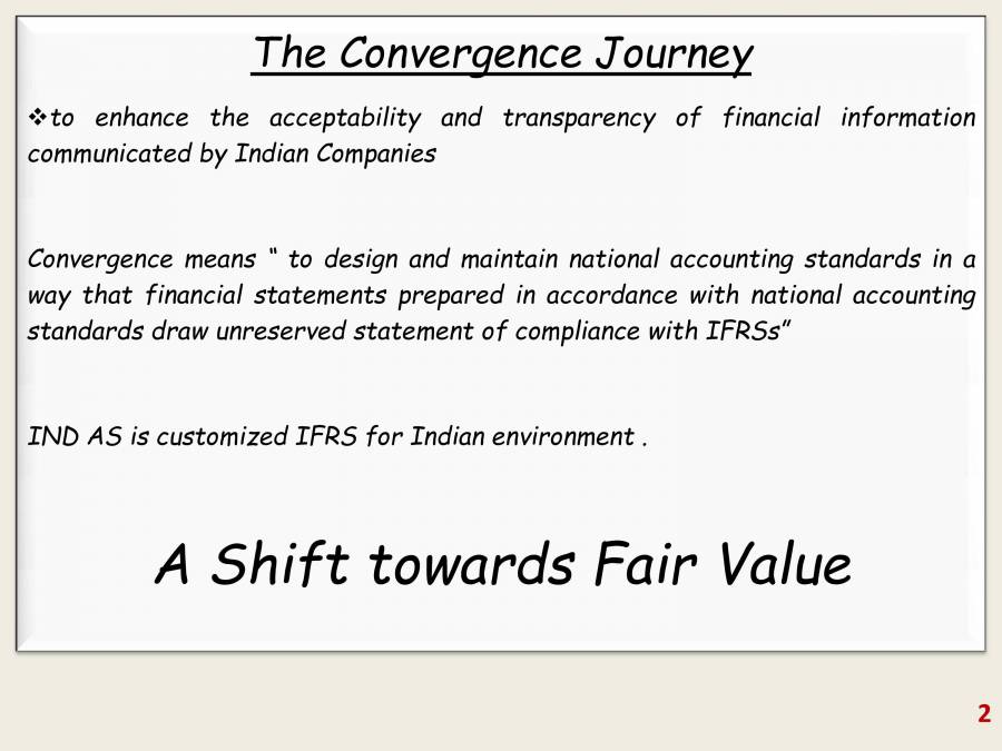 Transition Towards Ind AS - An Overview - PowerPoint Slides - LearnPick ...