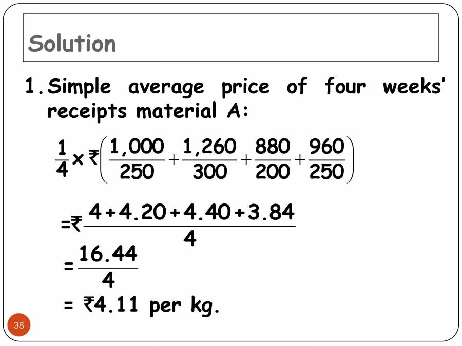 Materials Accounting - PowerPoint Slides - LearnPick India