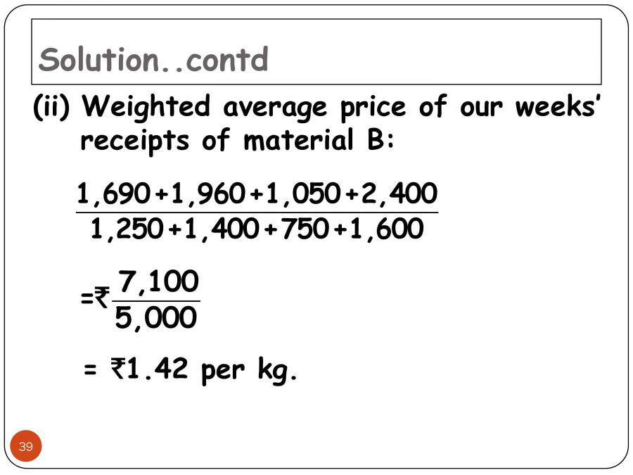 Materials Accounting - PowerPoint Slides - LearnPick India