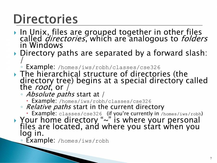 Unix Basics - PowerPoint Slides - LearnPick India