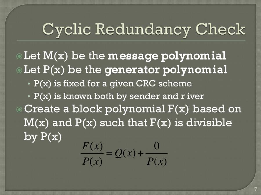 Error Detection And Correction In Computer Networks - PowerPoint Slides ...