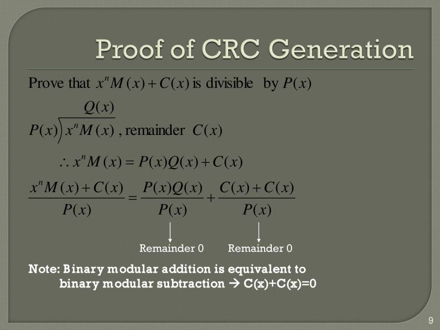 Error Detection And Correction In Computer Networks - PowerPoint Slides ...