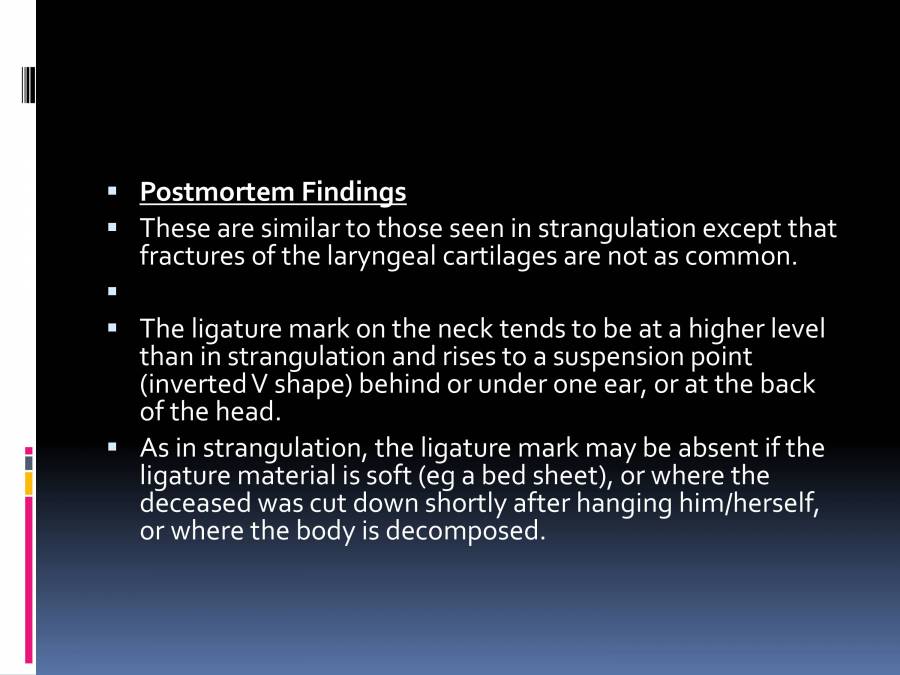 Asphyxial Death - PowerPoint Slides - LearnPick India
