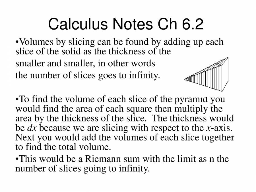 Calculus Notes - PowerPoint Slides - LearnPick India