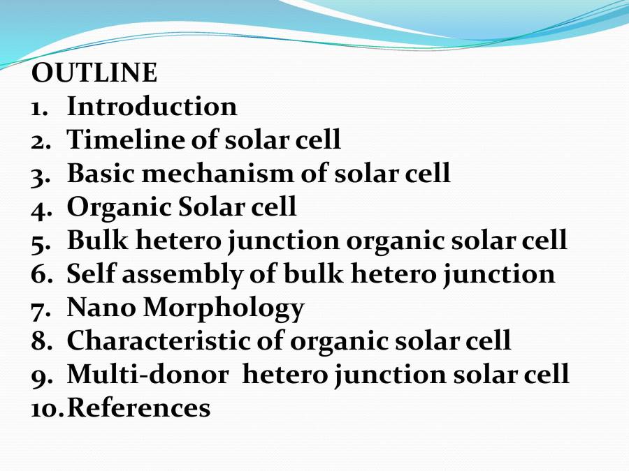 Solar Cell - PowerPoint Slides - LearnPick India