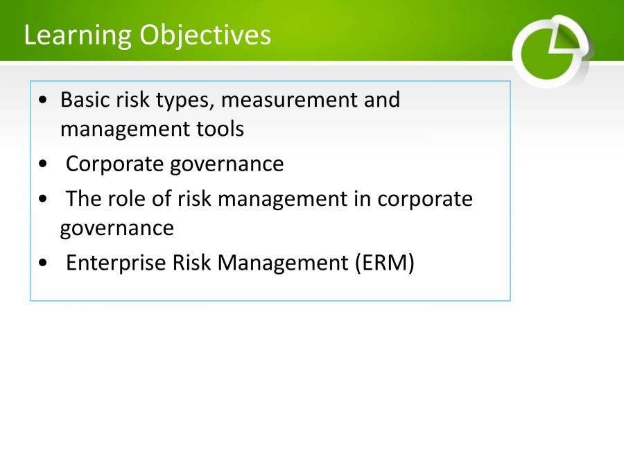 Foundations Of Risk Management (FRM L1) - PowerPoint Slides - LearnPick ...