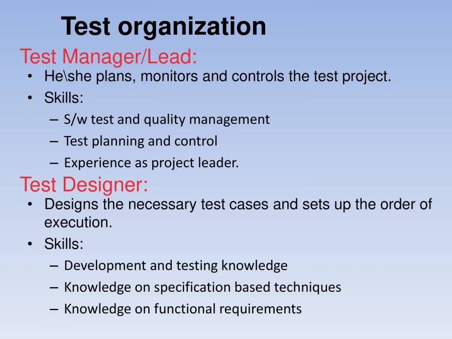 Test Management - PowerPoint Slides - LearnPick India