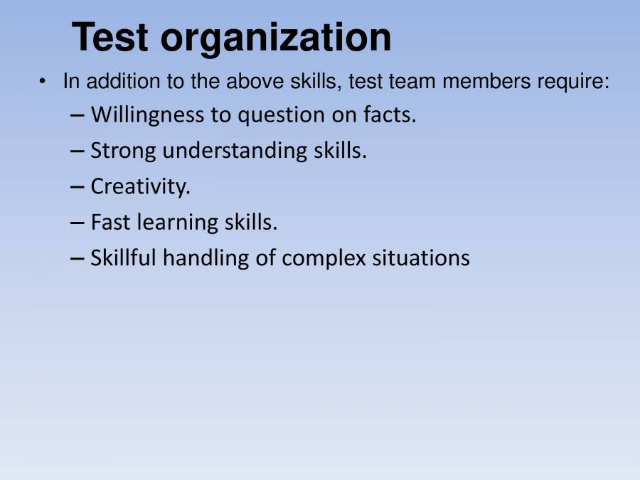 Test Management - PowerPoint Slides - LearnPick India