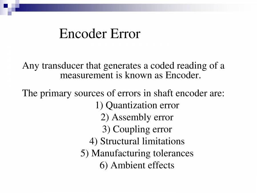 Digital Transducers - PowerPoint Slides - LearnPick India