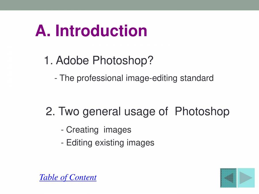 Introduction To Adobe Photoshop - PowerPoint Slides - LearnPick India