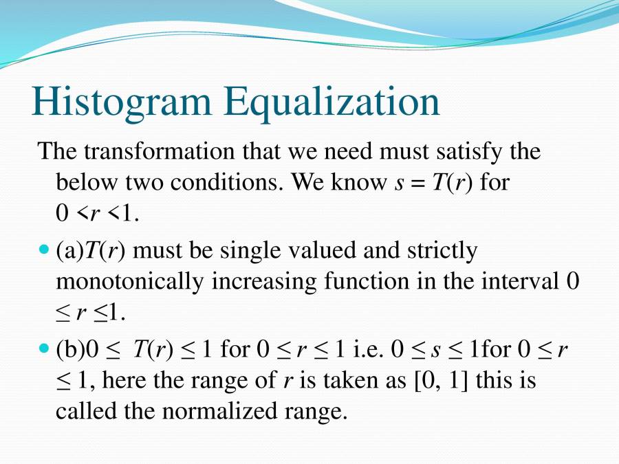 Image Enhancement Techniques - PowerPoint Slides - LearnPick India