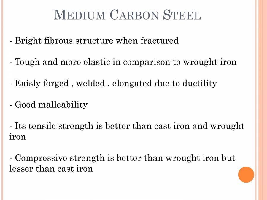 Classification Of Steel - PowerPoint Slides - LearnPick India