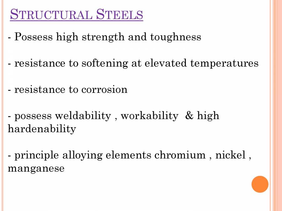 Classification Of Steel - PowerPoint Slides - LearnPick India