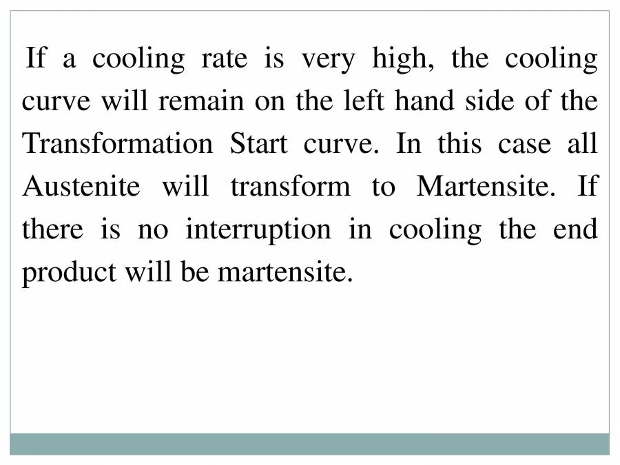 Time Temperature Transformation (TTT Diagram) - PowerPoint Slides ...