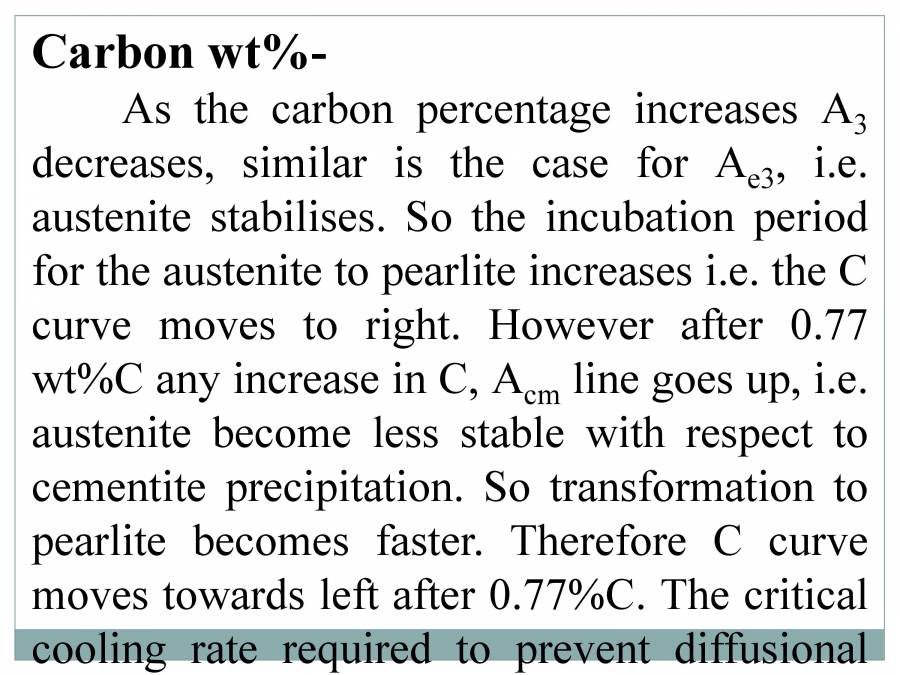 Time Temperature Transformation (TTT Diagram) - PowerPoint Slides ...