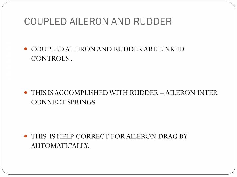 Aircraft Primary Control Surfaces - PowerPoint Slides - LearnPick India