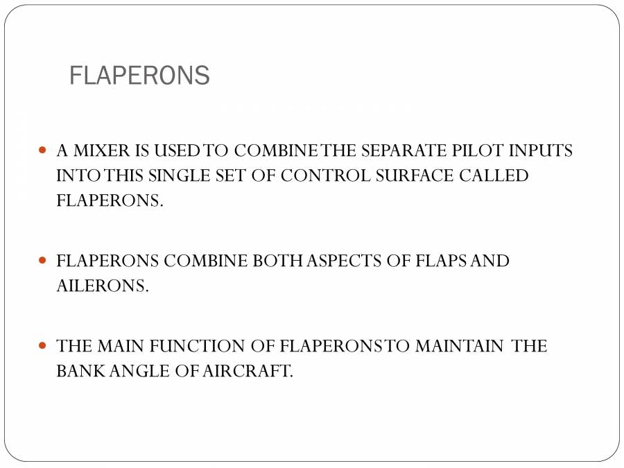 Aircraft Primary Control Surfaces - PowerPoint Slides - LearnPick India