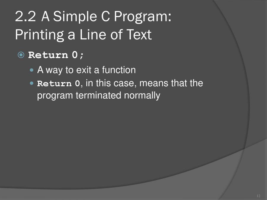 In To C Programming - PowerPoint Slides - LearnPick India