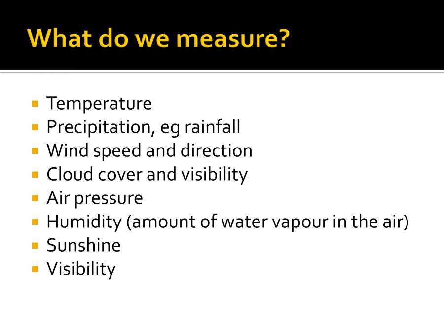 Weather And Climate - PowerPoint Slides - LearnPick India
