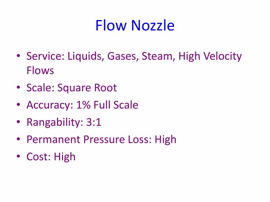 Flow Measurement - PowerPoint Slides - LearnPick India
