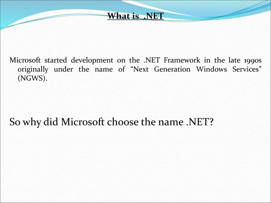 ASP.Net Theory - PowerPoint Slides - LearnPick India