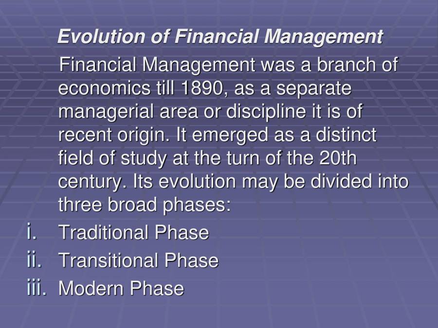 Introduction To Financial Management - PowerPoint Slides - LearnPick India