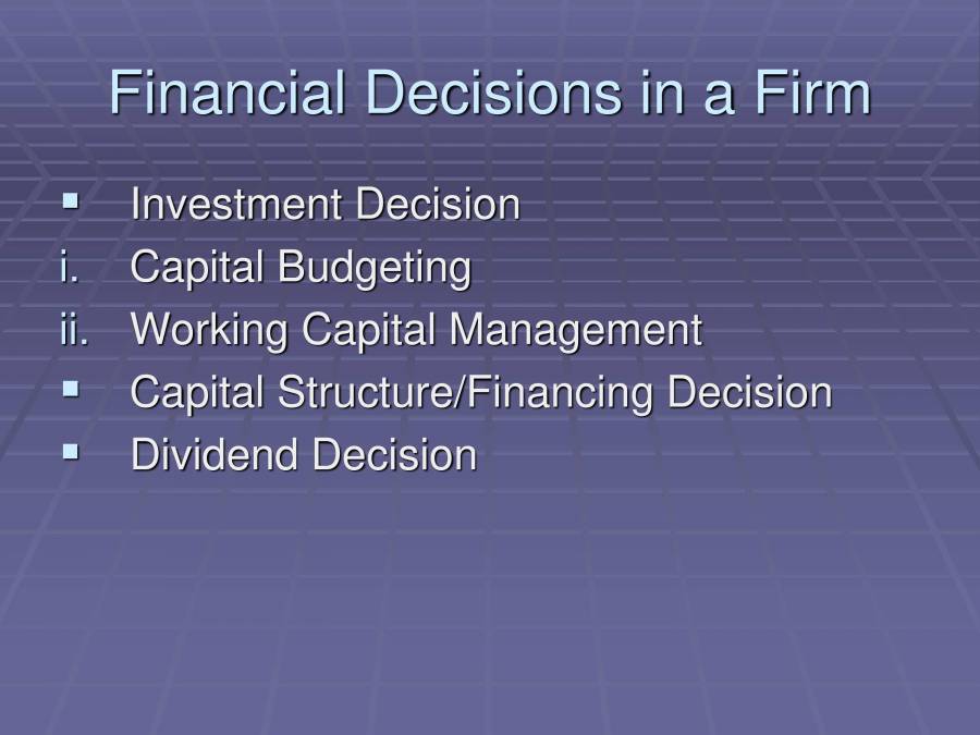 Introduction To Financial Management - PowerPoint Slides - LearnPick India