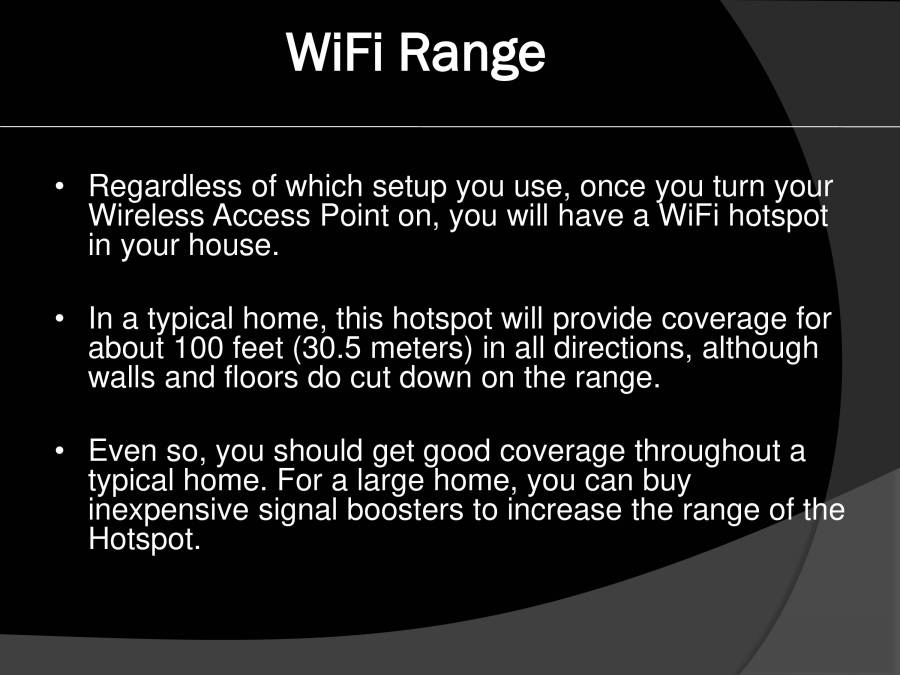 A Brief WIFI Presentation - PowerPoint Slides - LearnPick India