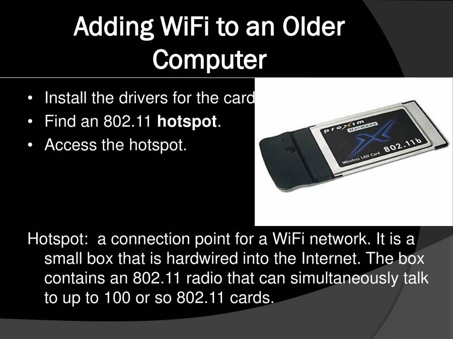 A Brief WIFI Presentation - PowerPoint Slides - LearnPick India