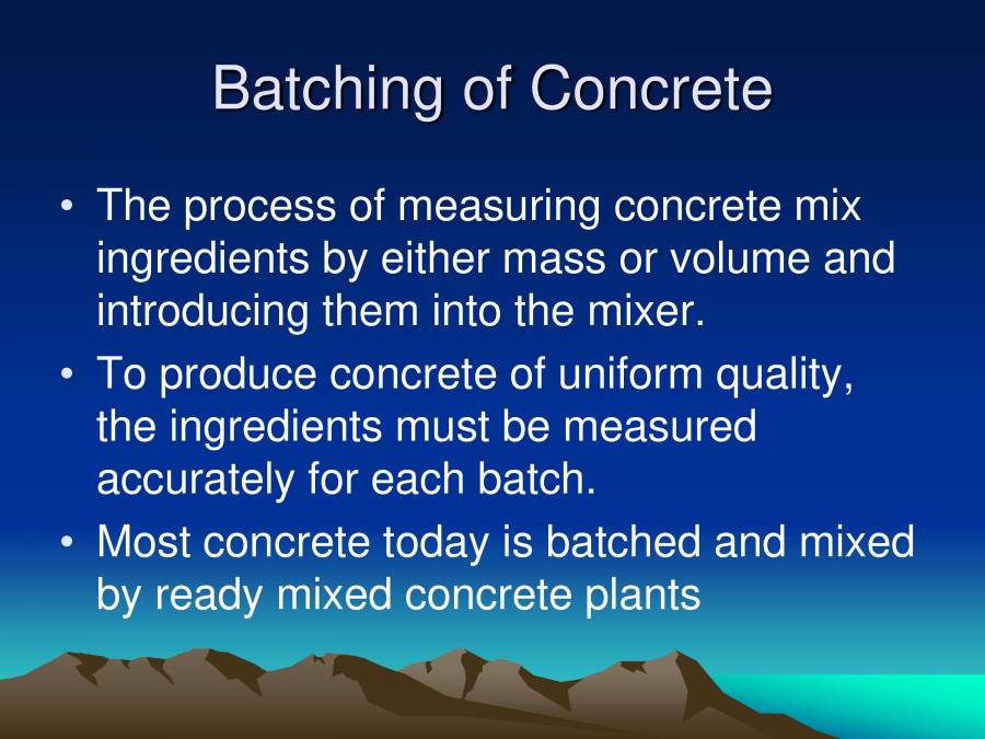 Concrete Technology - PowerPoint Slides - LearnPick India