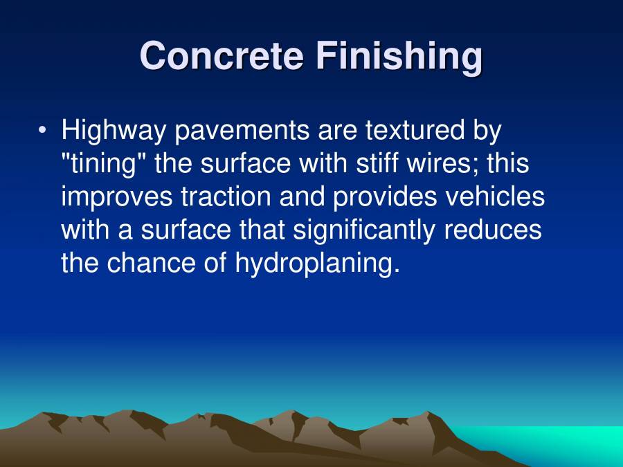 Concrete Technology - PowerPoint Slides - LearnPick India