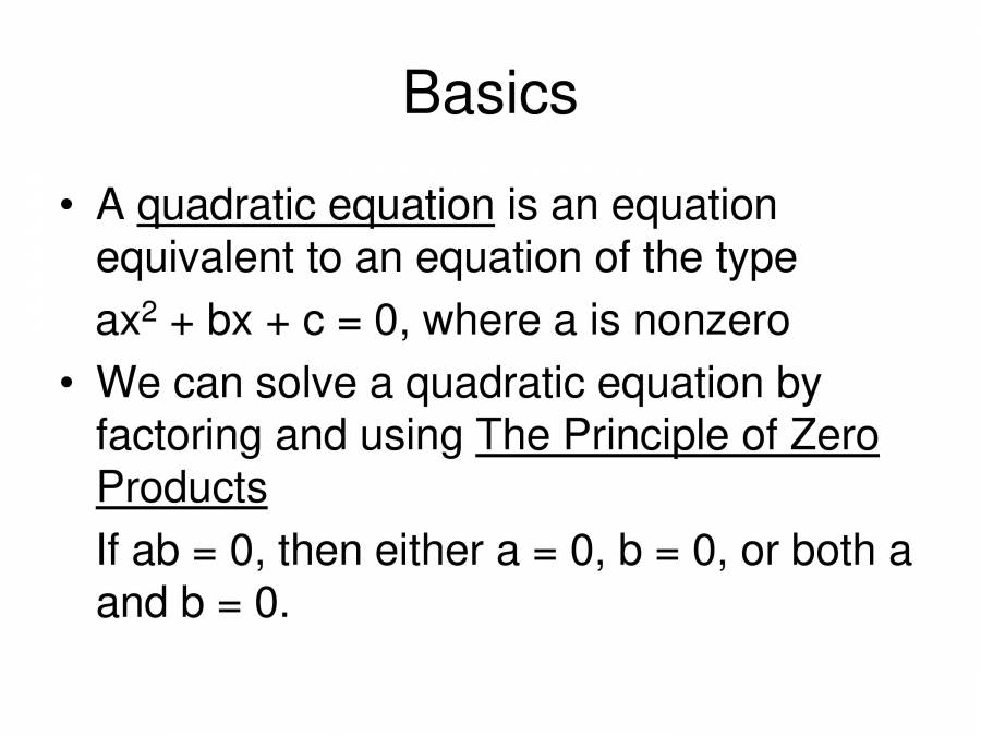 Quarativ Equations - PowerPoint Slides - LearnPick India