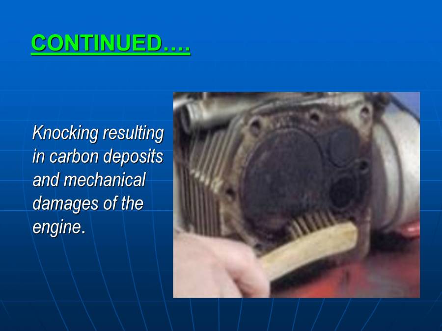 KNOCKING IN IC ENGINES - PowerPoint Slides - LearnPick India