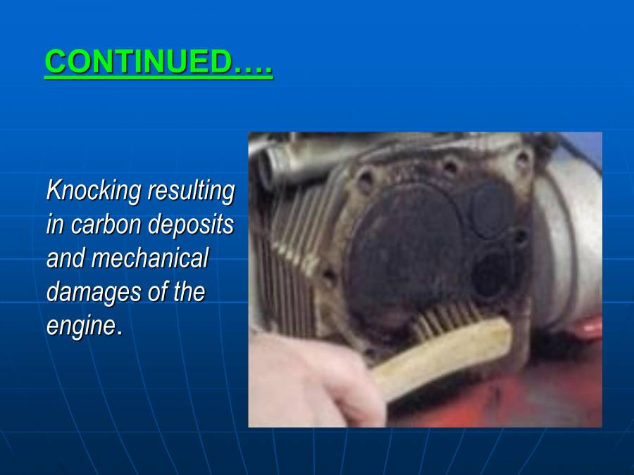 KNOCKING IN IC ENGINES - PowerPoint Slides - LearnPick India
