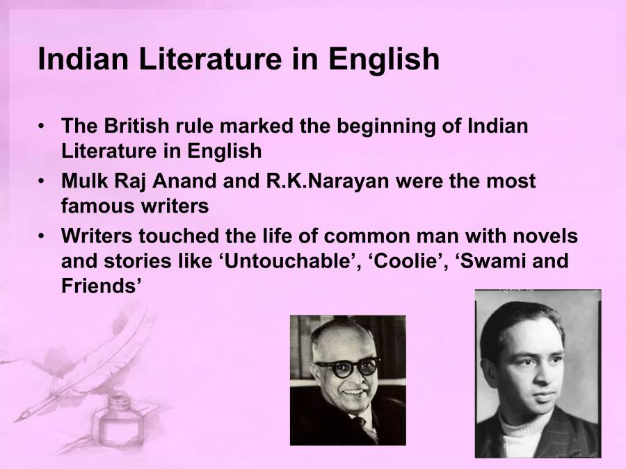 Indian Heritage - Indian Literature - PowerPoint Slides - LearnPick India