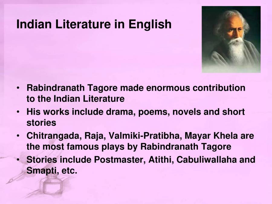 Indian Heritage - Indian Literature - PowerPoint Slides - LearnPick India