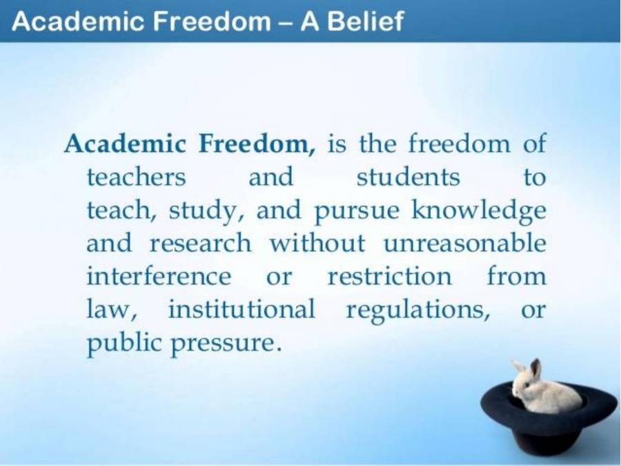 Academic Freedom - PowerPoint Slides - LearnPick India