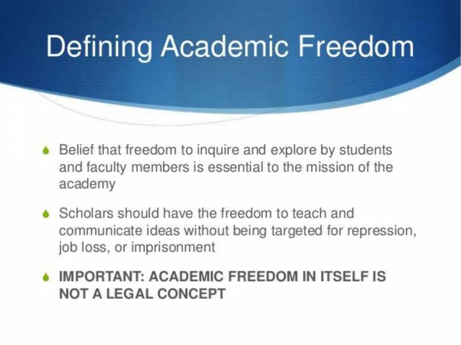 Academic Freedom - PowerPoint Slides - LearnPick India