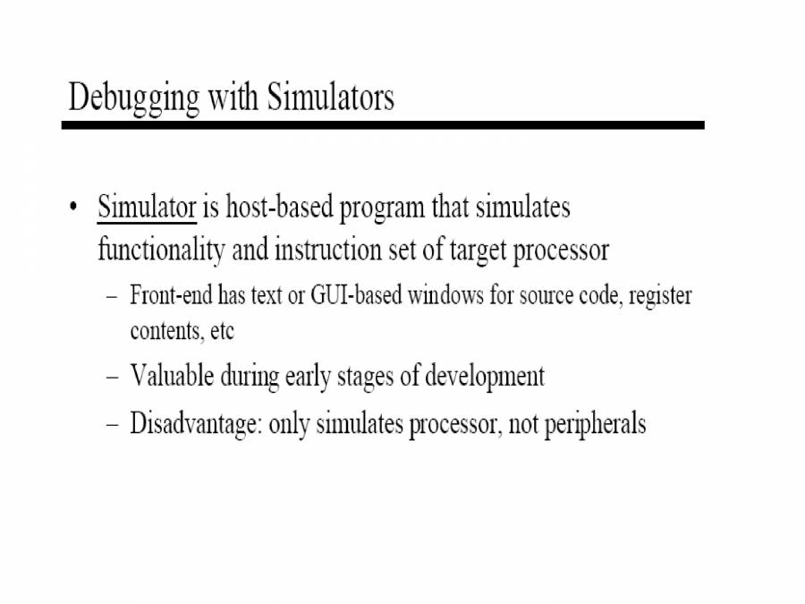 Development Tools For An Embedded System - PowerPoint Slides ...