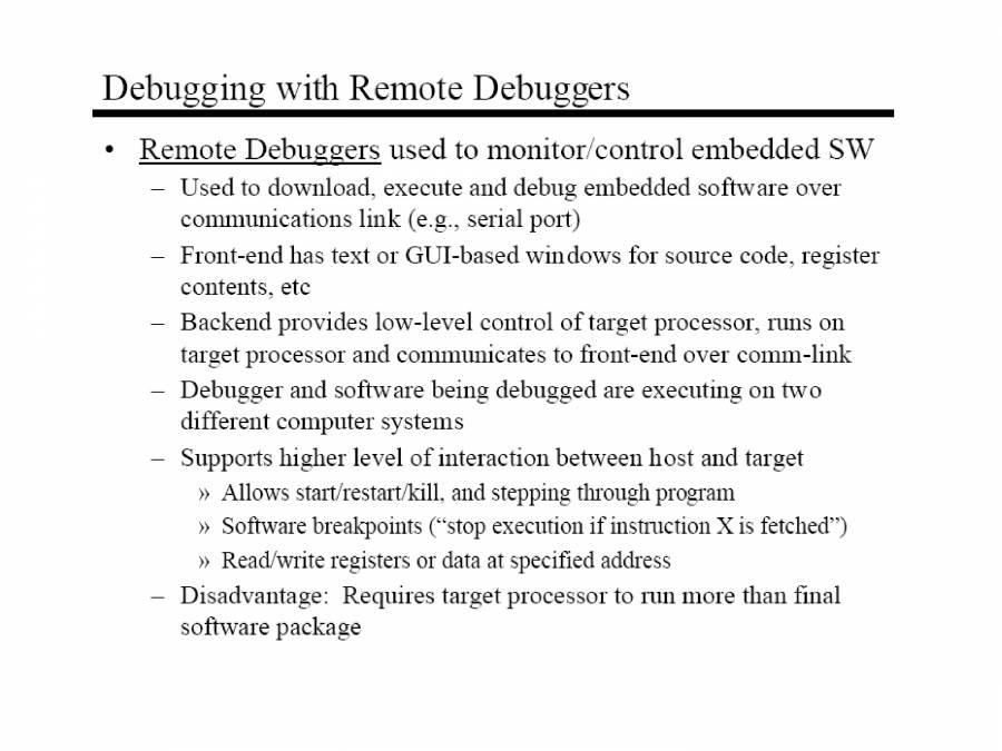 Development Tools For An Embedded System - PowerPoint Slides ...