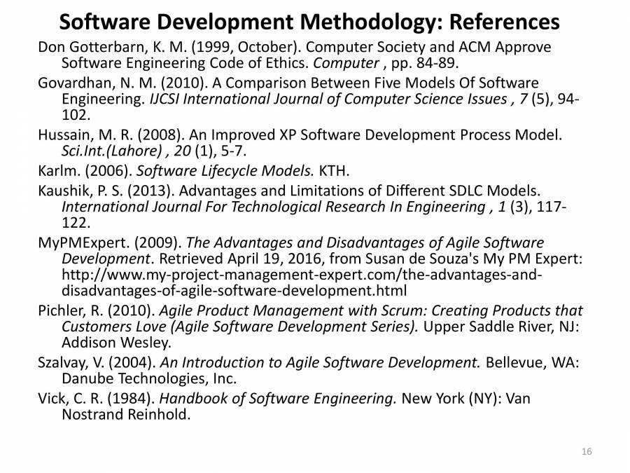 Software Development Methods - PowerPoint Slides - LearnPick India