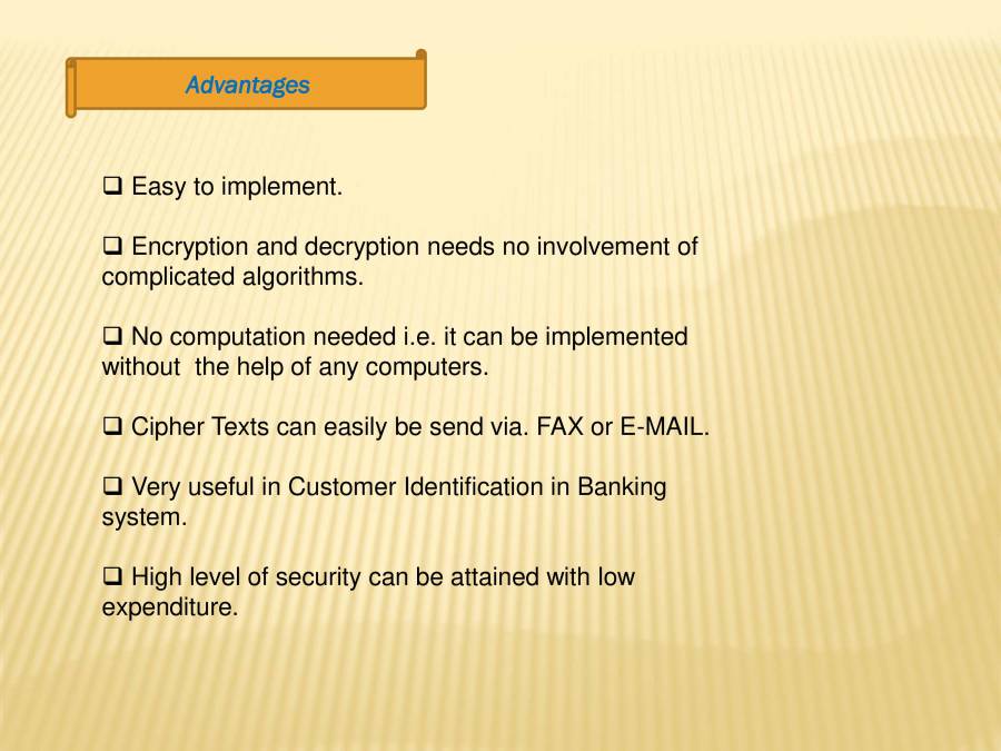 Cryptography - PowerPoint Slides - LearnPick India