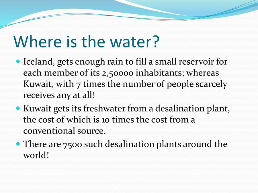 Water Resources - PowerPoint Slides - LearnPick India