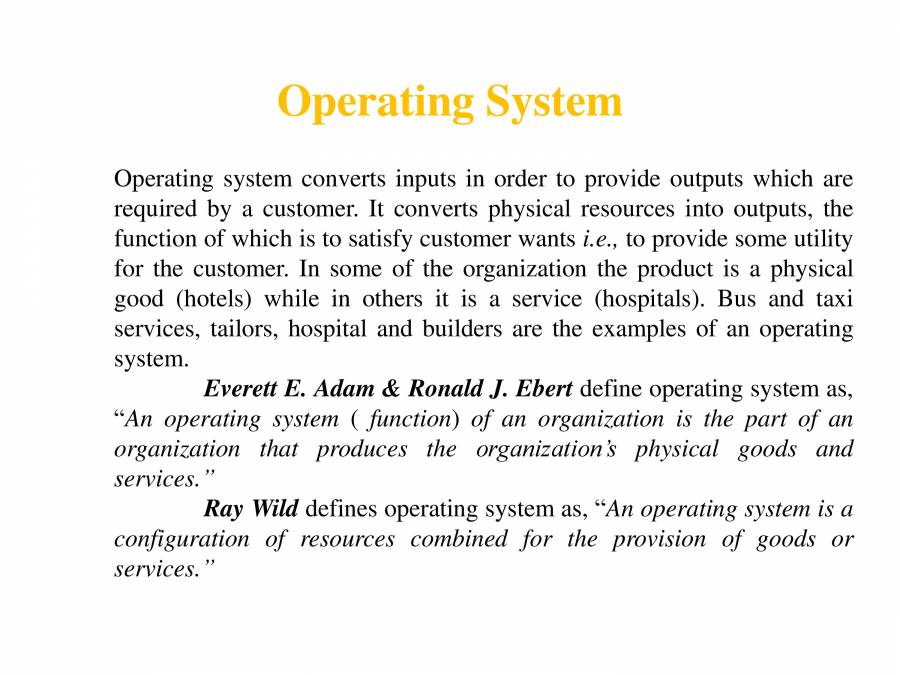 Production & Operation Management - PowerPoint Slides - LearnPick India