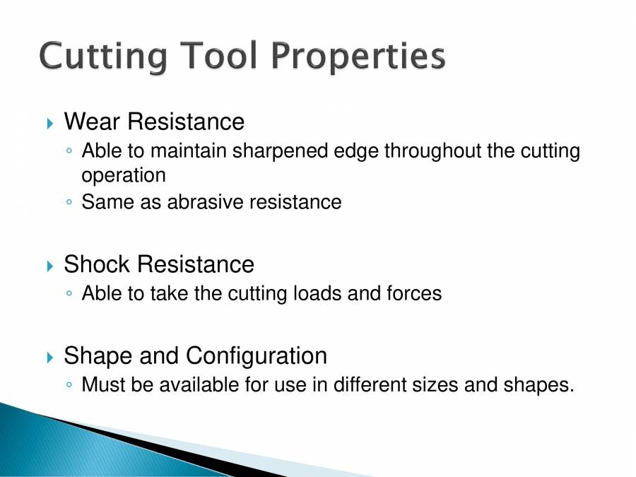 Notes Theory Of Machining - PowerPoint Slides - LearnPick India