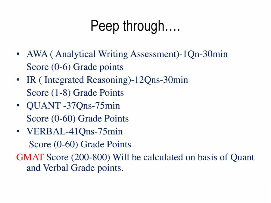 Basic GMAT PPT - PowerPoint Slides - LearnPick India