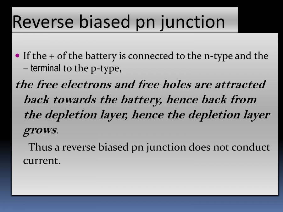 PN Junction Diode - PowerPoint Slides - LearnPick India