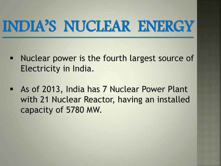 Nuclear Power Plant - PowerPoint Slides - LearnPick India